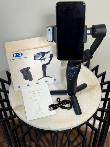 F12 3-Axis Rotating Tripod with Face Tracking – Gifted Freaker