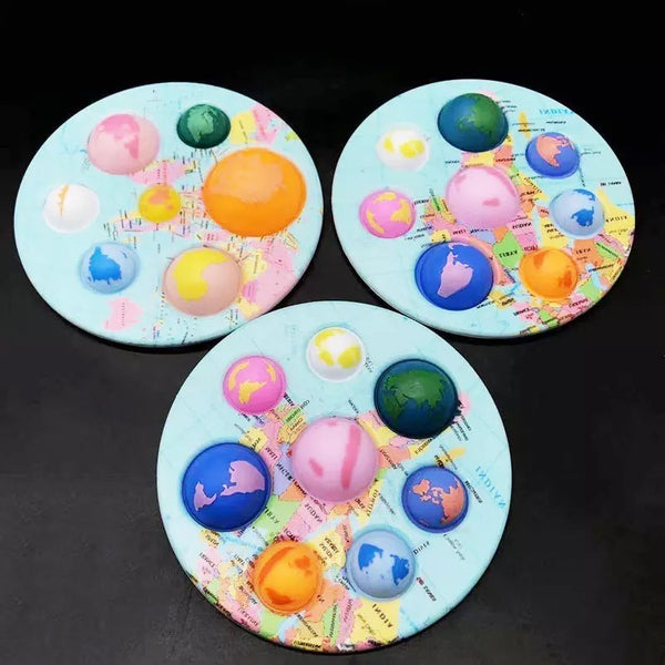 Earth Push Pop Bubble Fidget toy. – Gifted Freaker